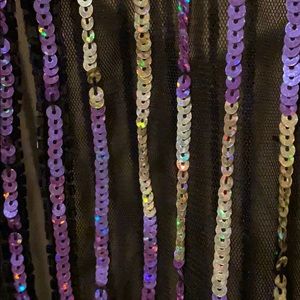 Odeon by Kris | Jackets & Coats | Black Lace Open Face Jacket W Sequins ...